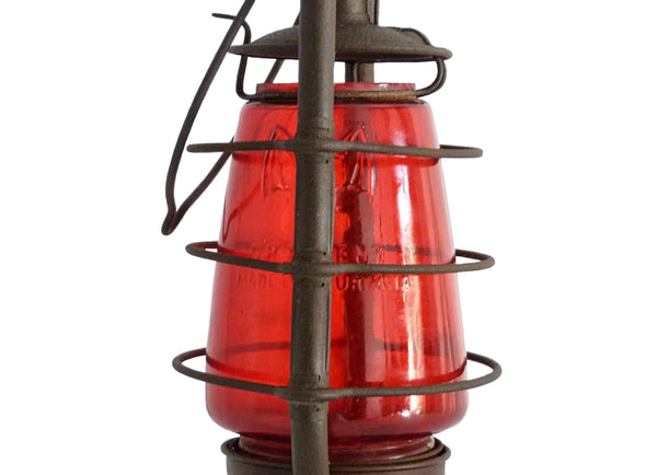 FR. Stübgen & Co. - Bat 2850, Red Railroad Lantern | DecorativeVintage ...