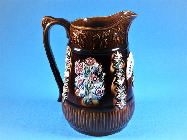 Bargeware Jug, Measham Ware Pottery Large Jug | DecorativeVintage ...