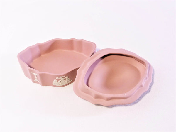 Pink Jasperware Wedgwood Trinket Box | DecorativeVintage - Decorative ...